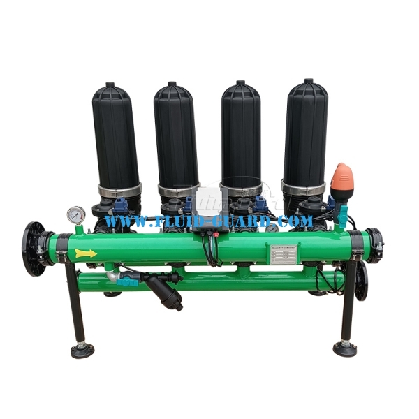 Hot selling disc filter automatic backwash agricultural irrigation ...