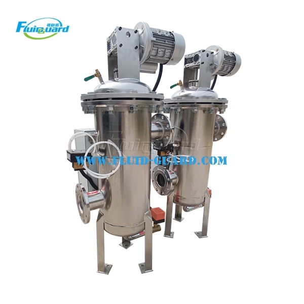 High Cleaning Efficiency Vertical Installation Automatic Industrial ...